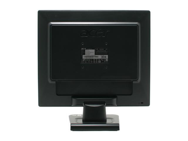 Acer 17" TFT LCD SXGA LCD Monitor 5 ms 1280 x 1024 D-Sub, DVI-D ...