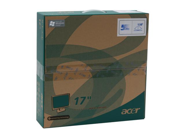 Used - Good: Acer 17" SXGA LCD Monitor 5 ms 1280 x 1024 D-Sub AL1717 FB ...