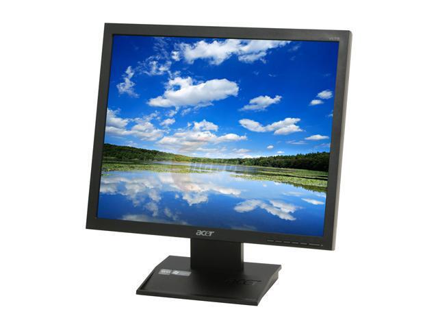 Acer 17" TFT LCD SXGA LCD Monitor 5 ms D-Sub V173bm - Newegg.com