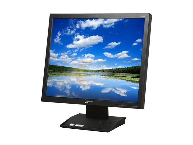 Acer 17" SXGA LCD Monitor 5 ms D-Sub V173Bbm - Newegg.com