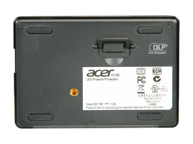 Acer C120 (EY.JE001.010) 854 x 480 100 ANSI Lumens (Standard) , 75 ANSI ...