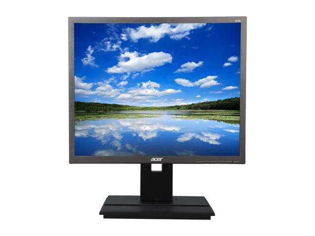 Acer B196L Dark Gray 19" 5ms LED Backlight LCD Monitor Built-in ...