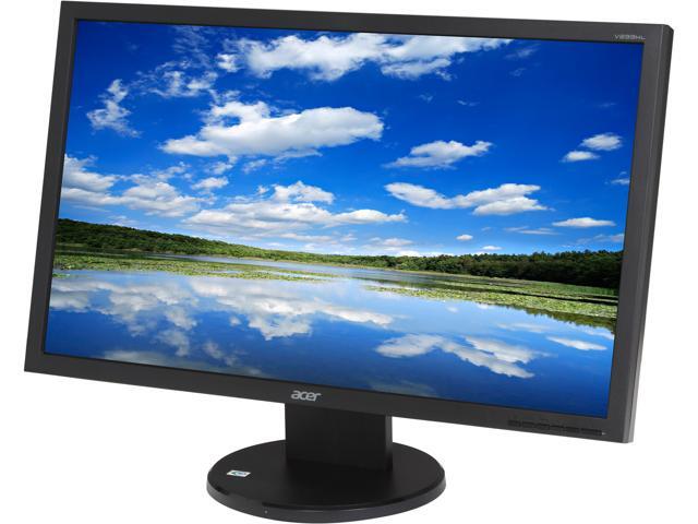 Refurbished: Acer 23" 60 Hz Monitor 5 ms 1920 x 1080 D-Sub, DVI V233HL ...