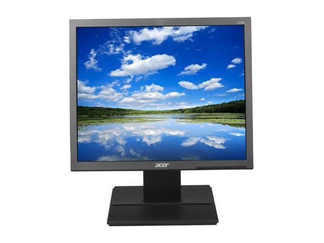 Acer 17" 75 Hz TN SXGA LCD Monitor 5 ms 1280 x 1024 D-Sub V176L bm UM ...