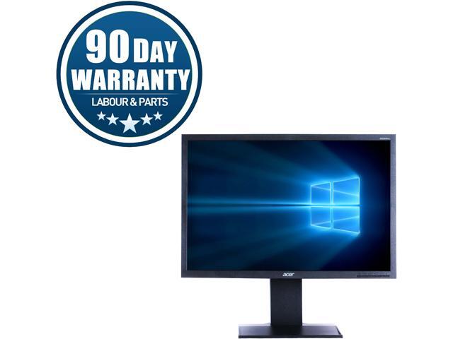 Refurbished: Refurbished Acer B223W, 22" LCD, 1680 X 1050, 1 X VGA, 1 X ...