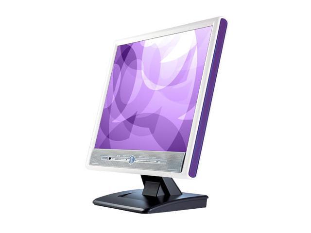 BenQ FP767-V2 White Purple White-Purple 17" 16ms LCD Monitor 260 cd/m2 500:1 Built in Speakers ...