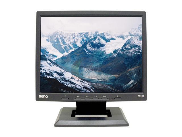 BenQ 15" Active Matrix, TFT LCD XGA LCD Monitor 25 ms 1024 x 768 FP531 ...