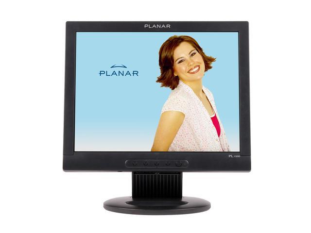 PLANAR 15" Active Matrix, TFT LCD XGA LCD Monitor 8 ms D-Sub PL1500BK ...