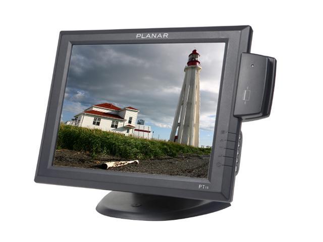 PLANAR PT1550MX(997-4106-00) Black 15" Dual serial/USB 5-wire Resistive ...