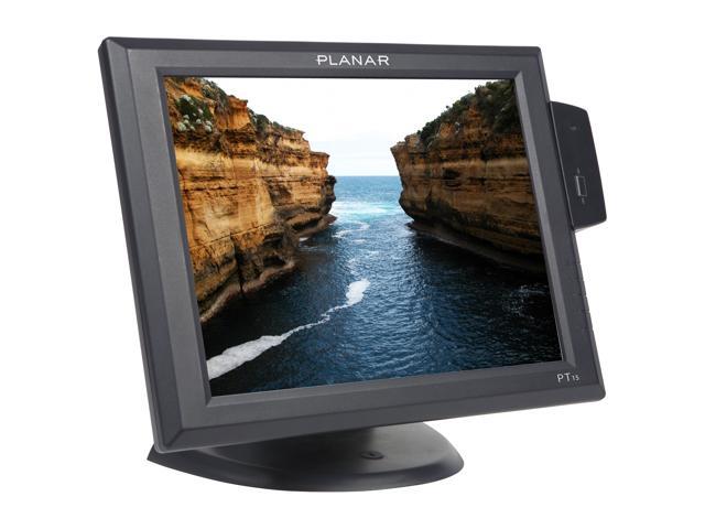 Refurbished: PLANAR PT1550MX Black 15" Dual serial/USB 5-wire Resistive ...