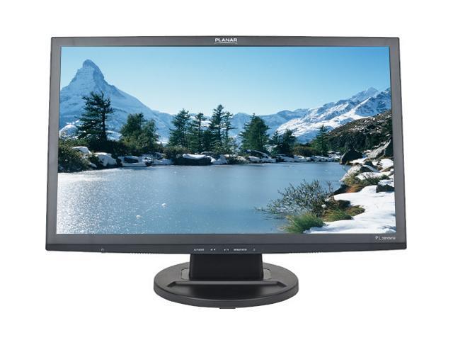 PLANAR 20" Active Matrix, TFT LCD LCD Monitor 5 ms 1600 x 900 D-Sub ...