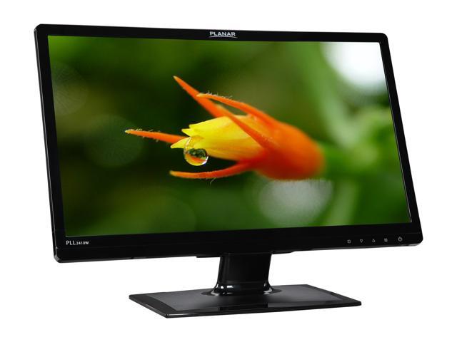 PLANAR PLL2410W Black 24" 5ms Widescreen LED Backlight LCD Monitor ...