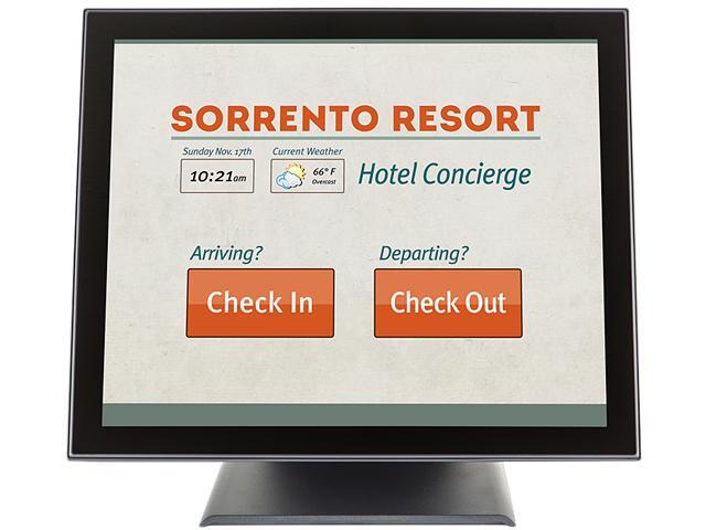 PLANAR PT1745P Black 17" USB Projected Capacitive Touchscreen Monitor ...