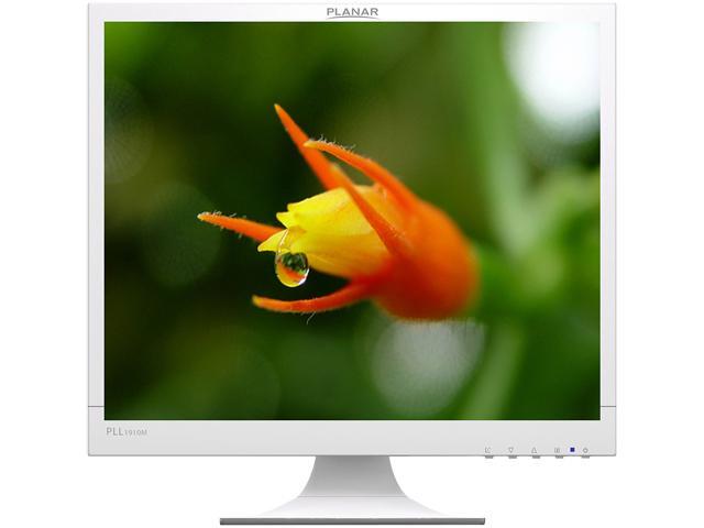 PLANAR PLL1910M White 19" 14ms LED Backlight LCD MonitorBuilt-in ...