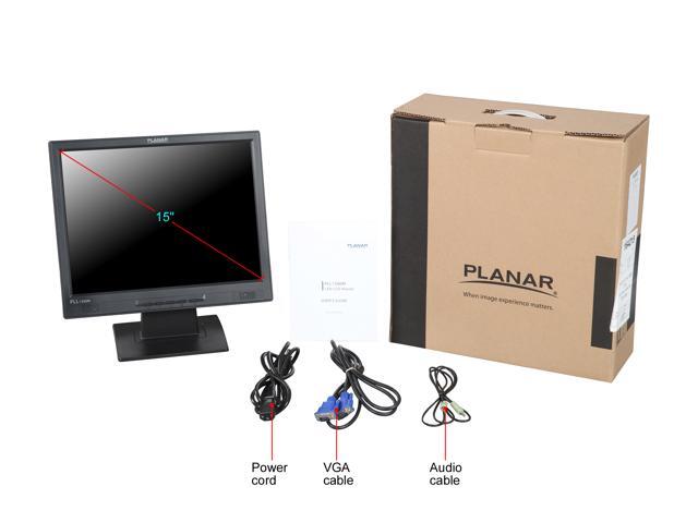 Planar PLL1500M 15" Professional LED LCD Monitor, 1024 x 768, 700:1 ...