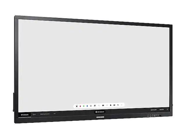 Samsung QB75N-W 75" 4K Ultra HD Interactive Digital LED LCD Signage, IR ...