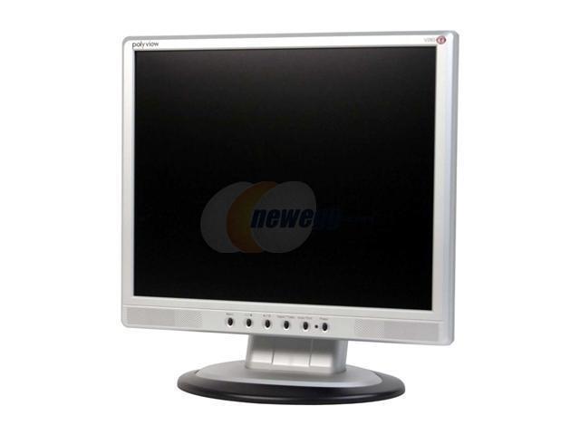 Polyview 19" Active Matrix, TFT LCD SXGA LCD Monitor 21 ms 1280 x 1024 ...