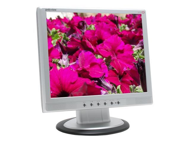 Polyview 17" Active Matrix, TFT LCD SXGA LCD Monitor 8 ms S17E - Newegg.com