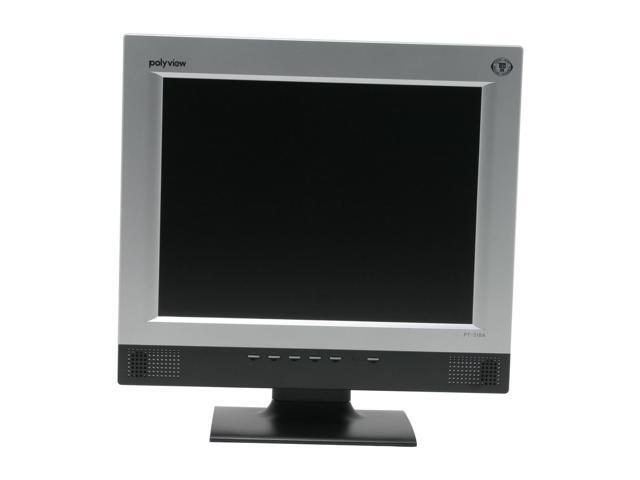 Polyview 15" TFT LCD XGA LCD Monitor 16 ms 1024 x 768 PT-518A - Newegg.com