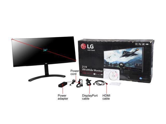 Refurbished: LG 34UM68-P 34-Inch 21:9 UltraWide IPS Monitor with ...