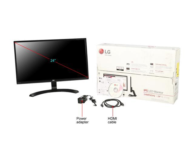 Refurbished: LG 24MP60VQ-P.B 23.8" 5ms 75Hz Full HD IPS LED Monitor ...