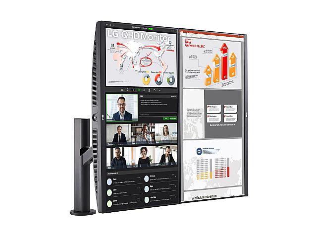 LG 27QP88D-B2 27" QHD 2560 x 1440 (2K) 75 Hz FreeSync (AMD Adaptive ...