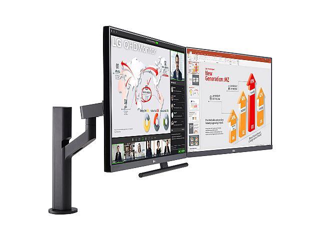 LG 27QP88D-B2 27" QHD 2560 x 1440 (2K) 75 Hz FreeSync (AMD Adaptive ...