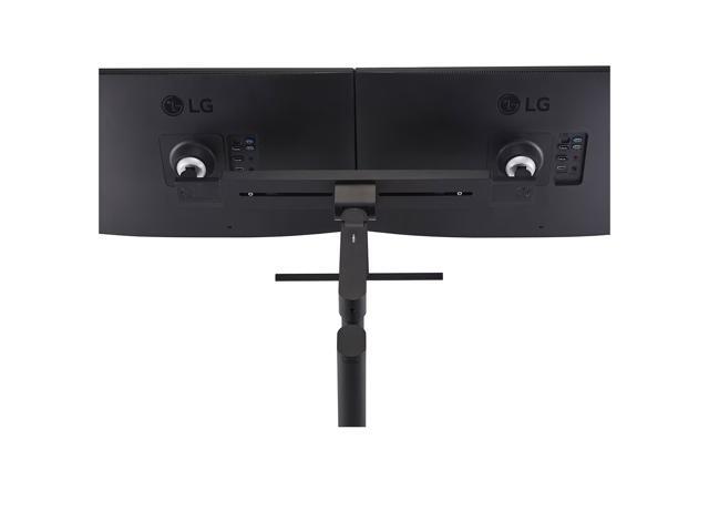 LG 27" Dual IPS QHD Monitors - LCD Flat Panel - 5 ms - FreeSync - 2560 ...