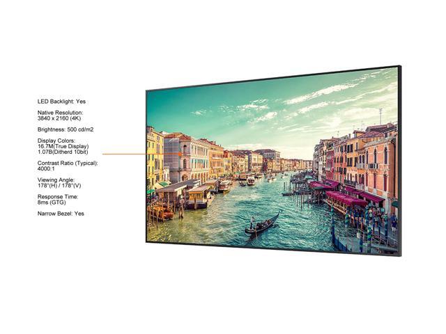 Samsung QM75R-B 75" 4K Built-in Speaker Commercial Display - Newegg.com
