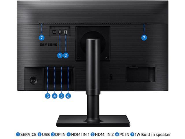 SAMSUNG 24" (23.8" Viewable) 75 Hz IPS FHD Monitor 5 ms 1920 x 1080 ...