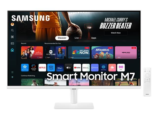 SAMSUNG 32" Smart Monitor M7 (M70D) 4K UHD with Streaming TV, Speakers ...