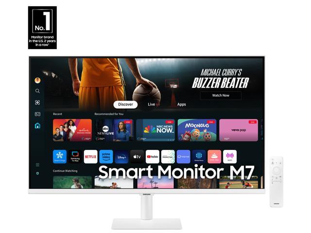 SAMSUNG 32" Smart Monitor M7 (M70D) 4K UHD with Streaming TV, Speakers ...