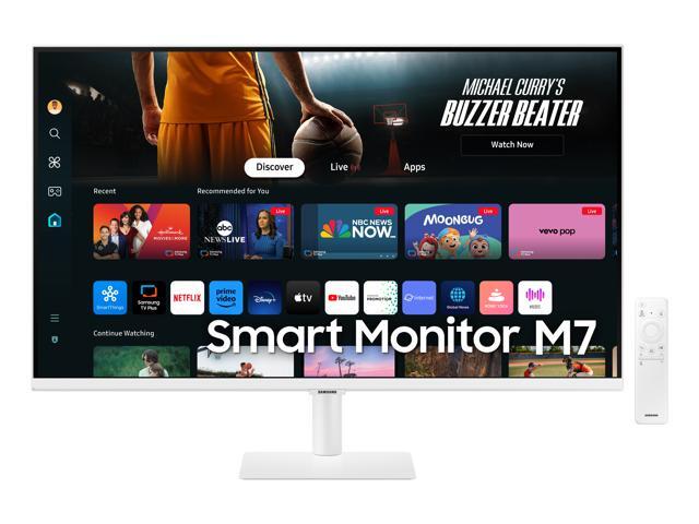 SAMSUNG 32" Smart Monitor M7 (M70D) 4K UHD with Streaming TV, Speakers ...