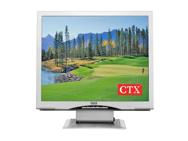 CTX 19" Active Matrix, TFT LCD SXGA LCD Monitor 8 ms 1280 x 1024 D-Sub ...