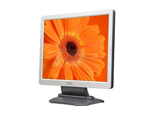 CTX 17" Active Matrix, TFT LCD SXGA LCD Monitor 8 ms 1280 x 1024 D-Sub ...