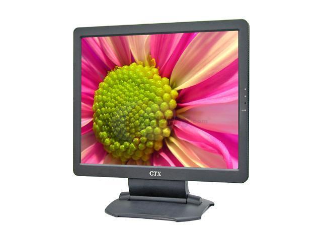 CTX 19" Active Matrix, TFT LCD SXGA LCD Monitor 8 ms 1280 x 1024 D-Sub ...