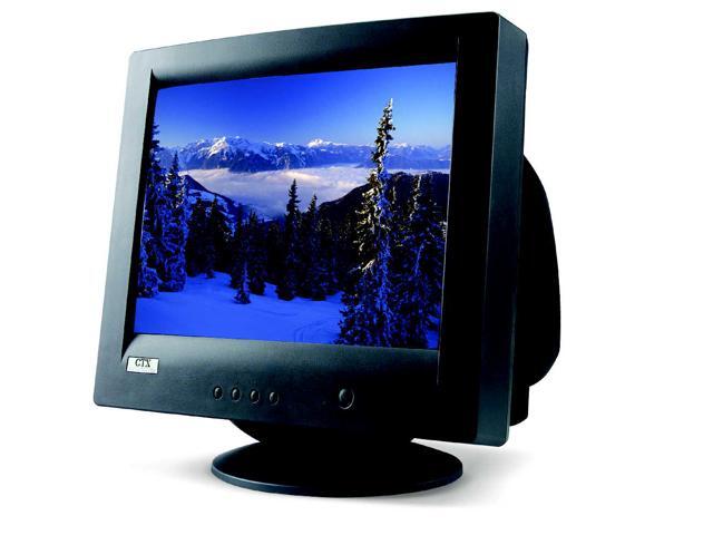 CTX VL700B Black 17" CRT Monitor - Newegg.com