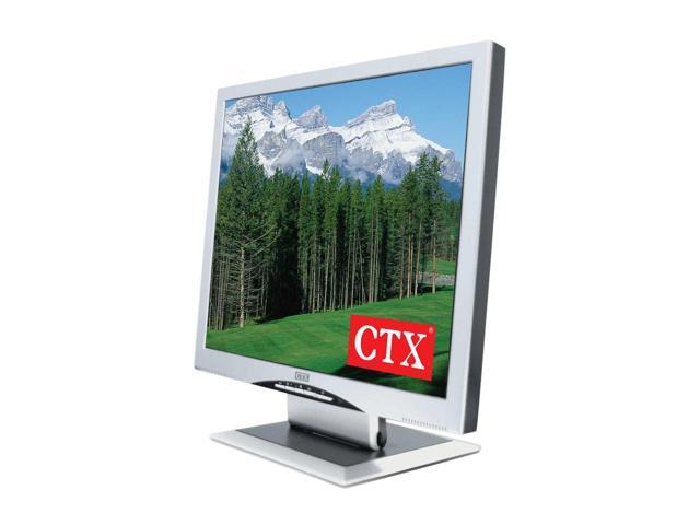 CTX 19" Active Matrix, TFT LCD SXGA LCD Monitor 25 ms 1280 x 1024 S962G ...