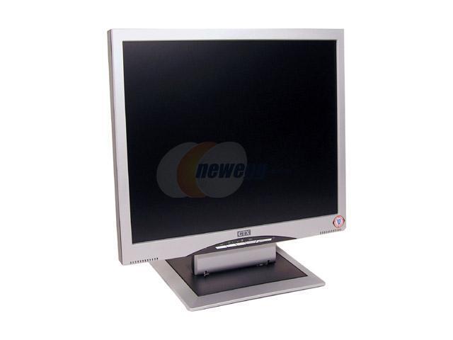 CTX 17" Active Matrix, TFT LCD SXGA LCD Monitor 16 ms 1280 x 1024 S762G ...