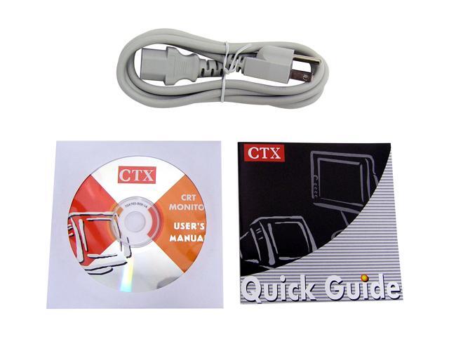 Open Box: CTX EX701F Beige 17" CRT Monitor - Newegg.com