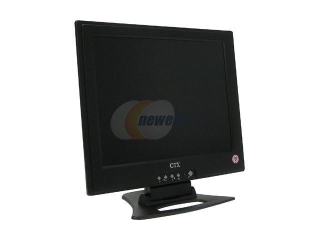 CTX 15" Active Matrix, TFT LCD XGA LCD Monitor 40 ms 1024 x 768 D-Sub ...