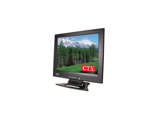 CTX 15" Active Matrix, TFT LCD XGA LCD Monitor 25 ms 1024 x 768 S551A ...