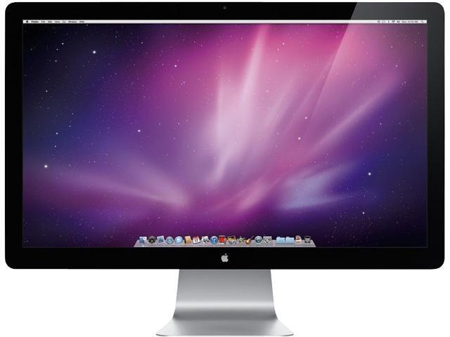 Refurbished: Apple MC007LL/A-MCBC BLACK/SILVER 27" 12ms Widescreen Mac ...