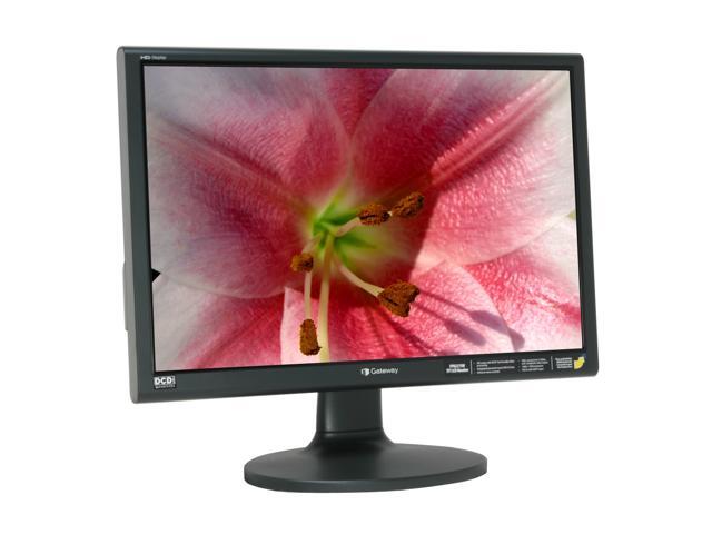 Gateway 22" Active Matrix, TFT LCD WSXGA+ LCD Monitor 5 ms D-Sub, DVI ...
