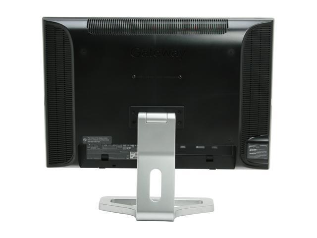 Gateway HD2200 Black-Silver 22" 4ms DVI HDMI Widescreen LCD Monitor 300 ...
