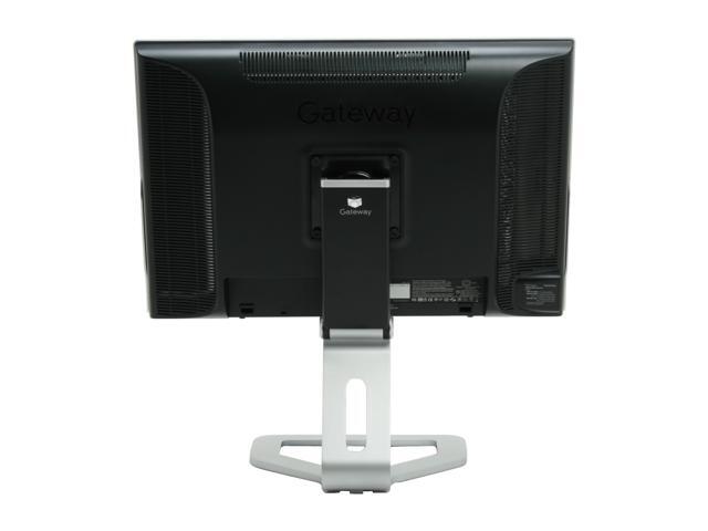 Gateway FHD2400 Black-Silver 24" 3ms HDMI Widescreen LCD Monitor w/ 4 ...