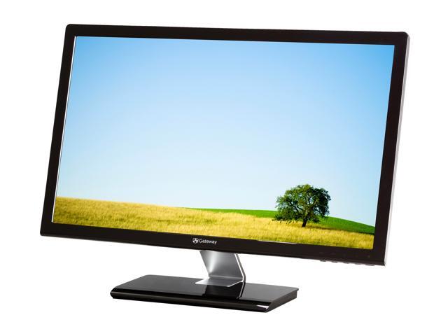 Gateway FHX2402Lbid Black 24" 1920x1080 2ms Full HD LED BackLight LCD ...