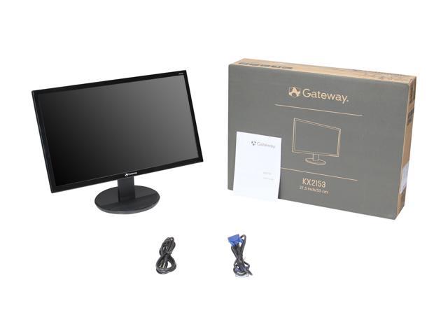 Gateway 21.5" 60 Hz TN LCD Monitor 5 ms 1920 x 1080 D-Sub, DVI KX2153bd ...