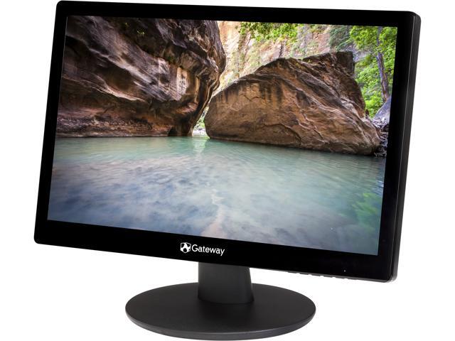 Open Box: Gateway 18.5" 60 Hz TN LCD Monitor 5 ms D-Sub HX1853Lb ...