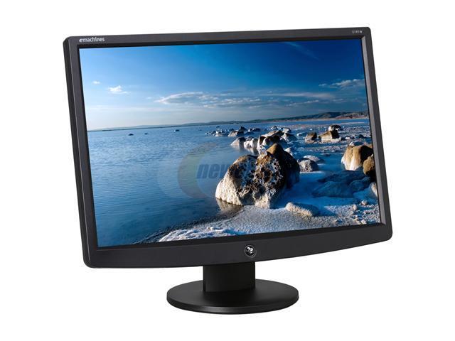 eMachines E191WDbm 19'' 5ms 1440X900 WideScreen LCD monitor 250 cd/m2 ...
